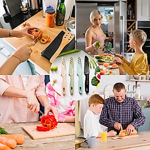 Paring knife 20 pieces Paring Knives Ultra Sharp Vegetable and Fruit Knife with Sheath Cover,Rust Proof Stain Resistant German Steel Small Kitchen Knife (10PCS Peeling Knives and 10PCS Knife Sheath)