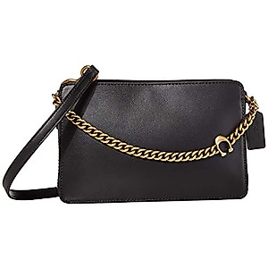 COACH 1, Black/Brass, One Size