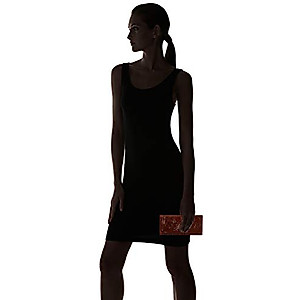 Mauzari Sydney Genuine Leather Women's Wallet — Tooled Floral Design