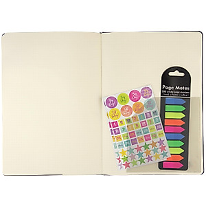 Adhesive Vinyl Pockets for Bullet Journals (set of 6 stick-on pockets)