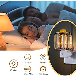 Wax Warmer Bulb - 15 Pack - Salt Lamp Bulbs- 15 Watt Light Bulbs for Scentsy Wax Warmer - Warm White - C7 Replacement Bulbs for Plug in Wax Diffuser,Candle Warmer & Himalayan Salt Lamp,Dimmable