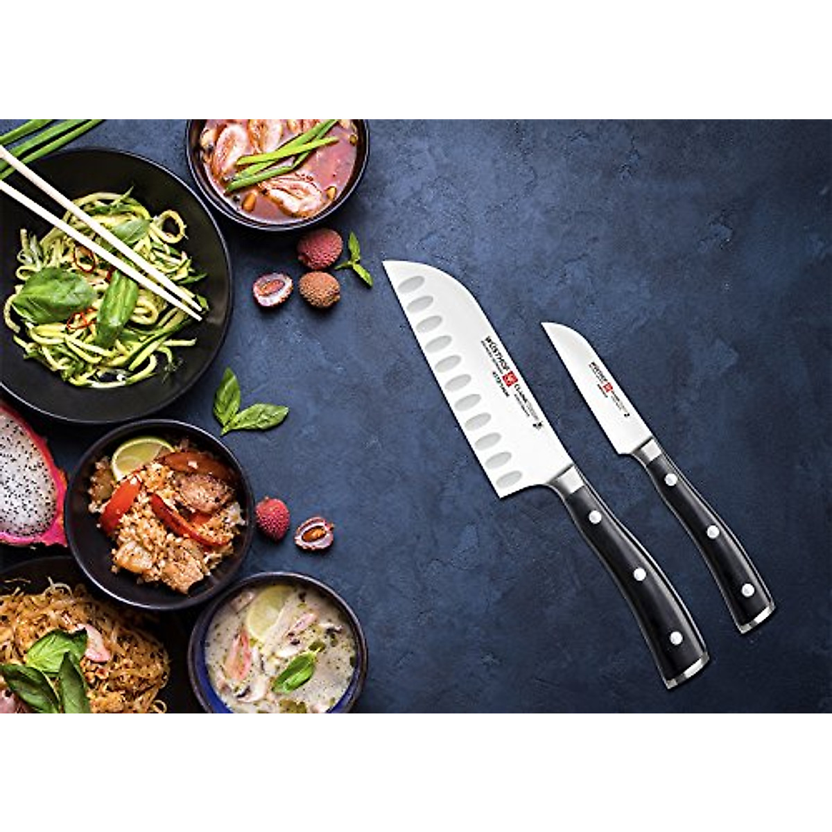 Wusthof Classic Ikon 2 Piece Mini Asian Knife Set