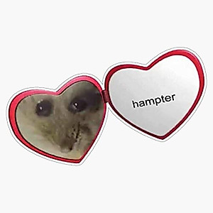 hampter my beloved Meme Bumper Sticker Vinyl Decal 5 inches