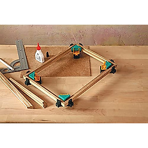 wolfcraft 3051404 3/8-inch to 1-inch (10 mm to 25 mm) Corner Clamp, 2-Pack