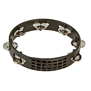 Latin Percussion LPA180 8 Inch Tambourine Black