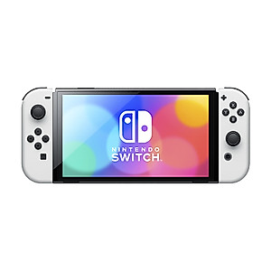 Nintendo Switch OLED Model w/ White Joy-Con (Renewed)