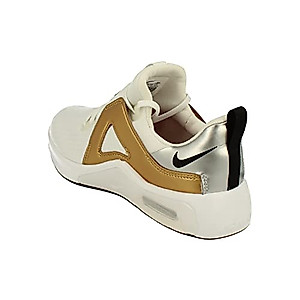 Nike womens WMNS Air Max Bella TR 5 Premium Shoes, White/Black-metallic Silver, 9