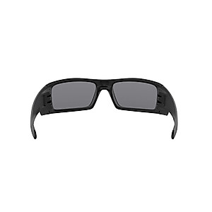 Oakley GASCAN OO9014 Sunglasses For Men + Vision Group Accessories Bundle(Matte Black/Grey Polarized (11-122),61 Wayfarers