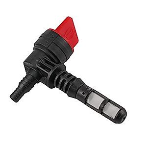 Carbbia 2 Pack 90 Degree Fuel Gas Shut Off Valve w/Grommet Clamp for Briggs & Stratton 192980GS 208961 for Kohler 25 462 03-S 25-462-03-S Rotary 13116 Gas Tank Engine Generator Pressure Washer