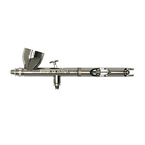 Badger Air-Brush Co. Model 105 Patriot Fine Gravity Airbrush, Stainless Steel