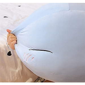 Anime That Time I Got Reincarnated as a Slime Plushie Anime Tensei Shitara Slime Datta Ken Tempest Rimuru Stuffed Doll Plush Pillows Plush Stuffed Doll Pillow Toys Gifts (17.7in, Happy)