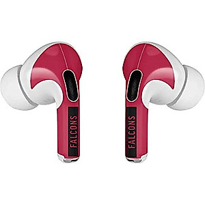 Skinit Decal Audio Skin Compatible with Apple AirPods Pro - Officially Licensed NFL Atlanta Falcons Red Performance Series Design