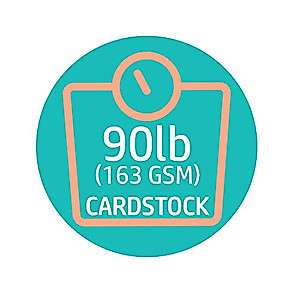 Springhill 8.5” x 11” Blue Colored Cardstock Paper, 90lb, 163gsm, 250 Sheets (1 Ream) – Premium Lightweight Cardstock, Printer Paper with Smooth Finish for Cards, Flyers, Scrapbooking & More – 085100R