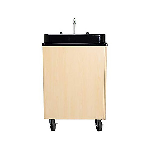 Waterworks Concession Sinks Premier Portable Handwashing Station with Hot Water - Maple