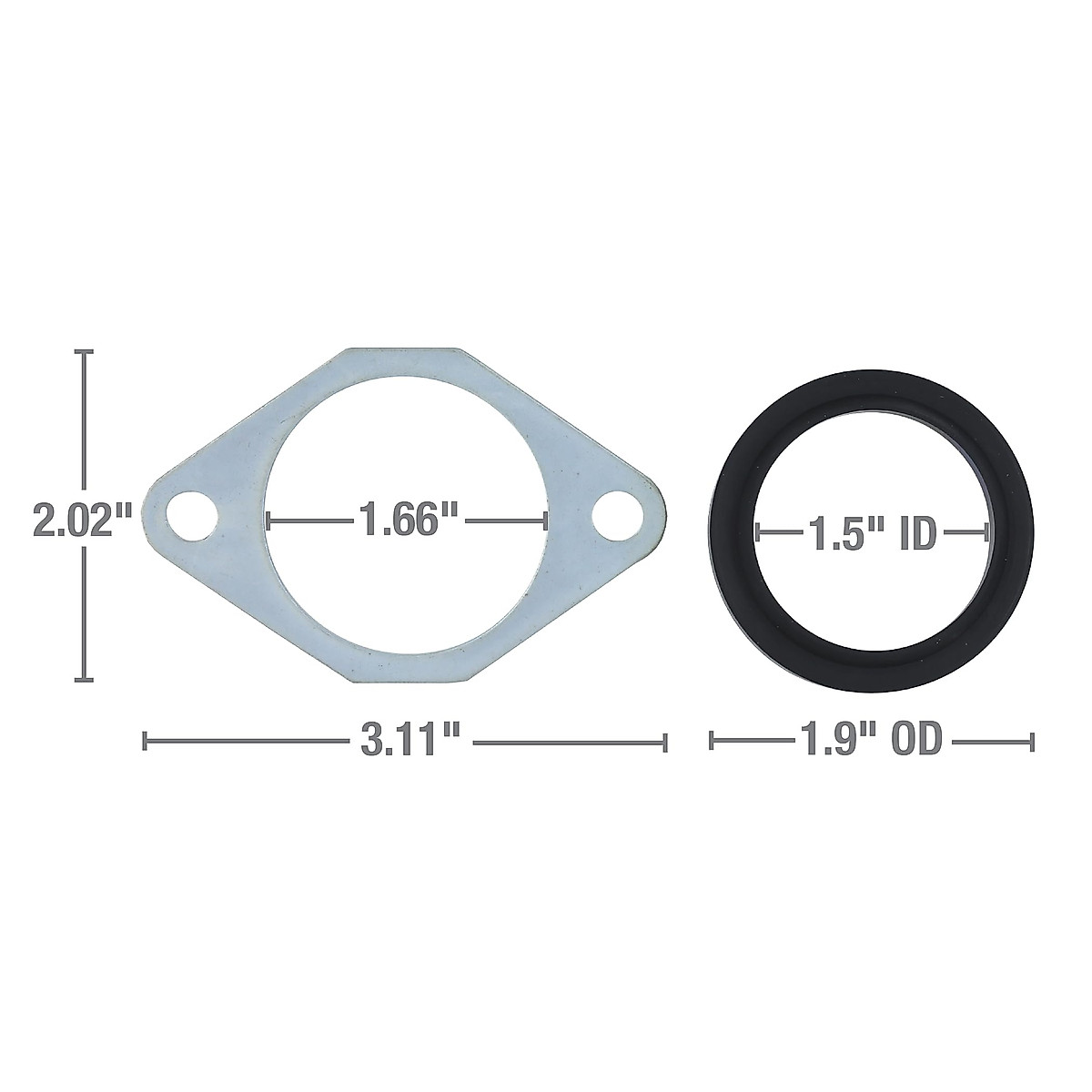 Danco 12053 Garbage Disposal Repair Kit, Black