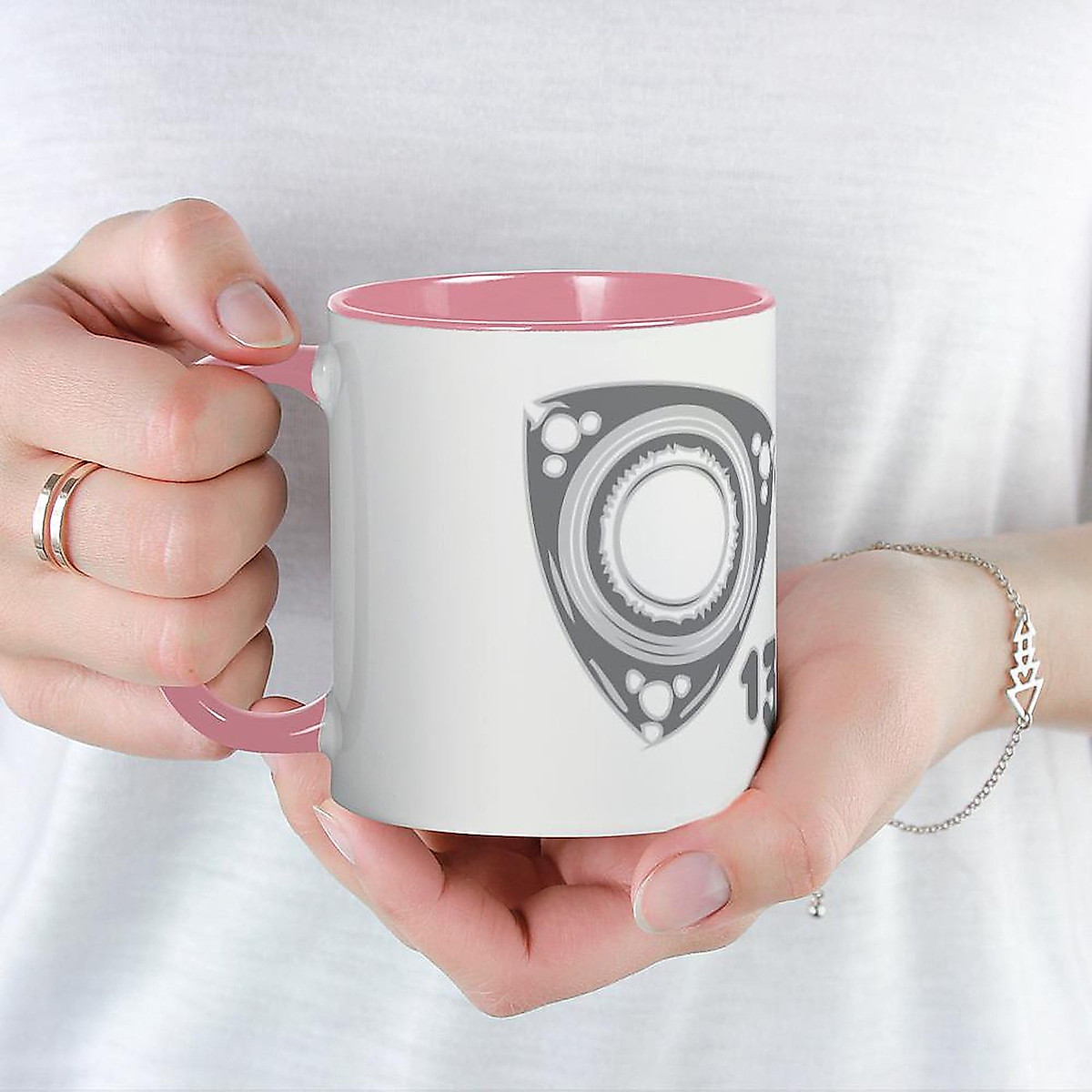 CafePress 13Btwinrotor Mug Ceramic Coffee Mug, Tea Cup 11 oz