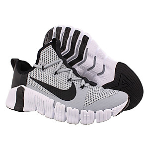 Nike Free Metcon 3 Unisex Shoes Size 13, Color: Wolf Grey/Black/White