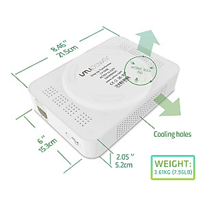 UMI 110V to 220V Step Up Voltage Converter 500W for Europe China Korea 220V-240V Appliances Use in US Canada Mexico -Circuit Breaker Protection and Overheating Overload Protection [3-Years Warranty]