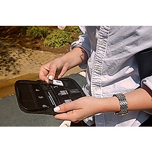 Picture Keeper USB Flash Drive and Tech Organizer Travel Case, Holds 6 USB Drives