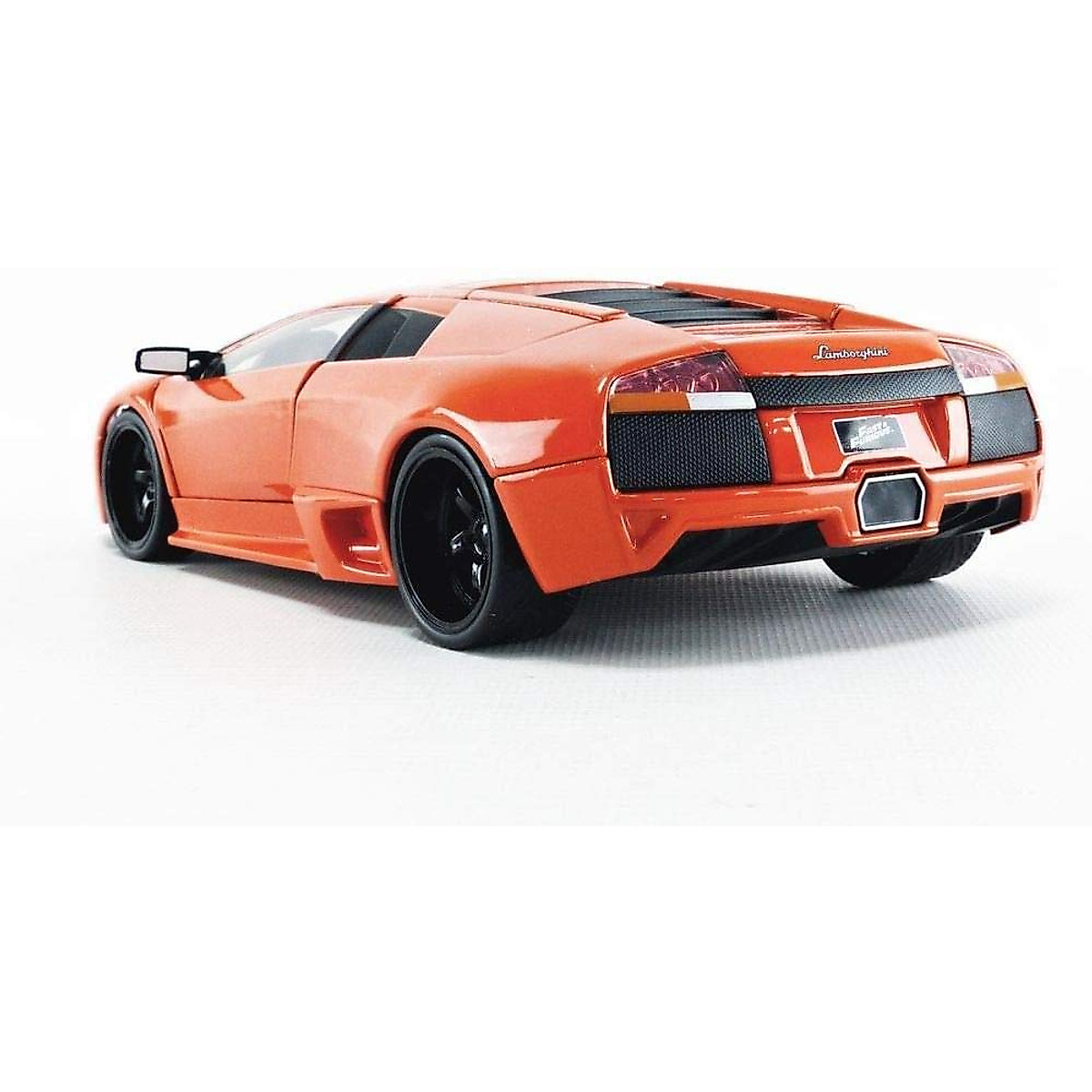 Jada Fast & Furious 1:24 Roman's Lamborghini Murcielago, Orange, Die-cast Car, Toys for Kids and Adults