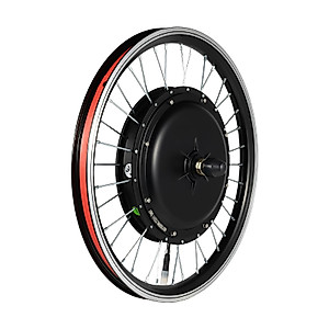 20" Electric Bicycle Front Wheel E-Bike Conversion Kit 48V 1000W Bike Bicycle Cycling Power Hub Motor SW-810 LED Display Intelligent Controller Set (20'' 48V 1000W Front Wheel Kit,)