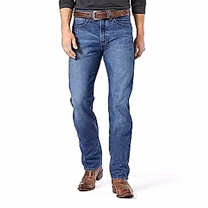 Levi Strauss Signature Gold Men's Western Cowboy Fit Jean, Ace, 34Wx32L