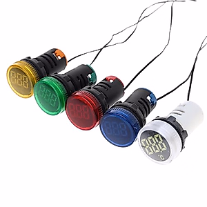 kobeIeen 22mm 50-380V Temperature Measuring Induction Ranging -20-119℃ for Car Houses Offices Workshops