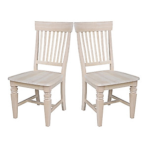 International Concepts Tall Java Chair, Unfinished