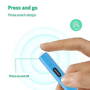 Stylus Pen for Apple iPad 13/12.9/11-inch, iPad Air M2 2024 for 13/11-inch, iPad Pro Pencil 3/4/5/6th Generation, iPad 10th-6th Gen, Compatible (2018-2024) with Fast Charging & Palm Rejection