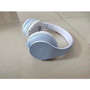 TUINYO Wireless Headphones Over Ear, Bluetooth Headphones with Microphone, Foldable Stereo Wireless Headset-Rose Gold