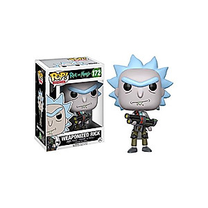 Funko POP Animation Rick and Morty Weaponized Rick (Styles May Vary) Action Figure