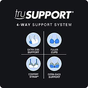 Playtex womens 18 Hour Seamless Comfort-flex Wire-free bras, Light Beige, 44C US