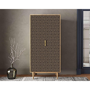 Christy Exorts Vinayl Peel and Stick Self Adhesive Removable Wallpaper, Woody Brown Durable Contact Paper Thicken Upgrade Textured Wallpaper for Living Room,Personal Space (24" x 72")