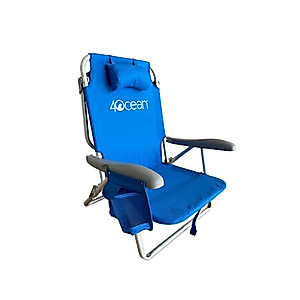4Ocean Signature 5 Position Lay Flat Backpack Beach Chair