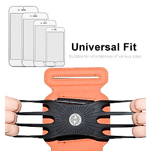 Bidook Armband Case Running Phone Holder 360° Rotatable Hiking Rowing Mountaineering Biking Phone Arm Band for iPhone 14 13 12 11 Pro Max Mini SE Xs XR X 8 7 Plus Samsung LG Google Pixel Motorola