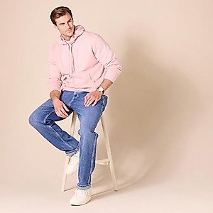 Amazon Essentials Men's Sweatshirt Hoodie, Pink, XX-Large, Big & Tall Options Available