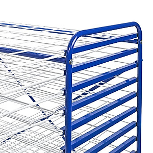 Colorations Art Drying Rack, Classroom Art Supplies, Tabletop or Wall Mount, School Art Drying Racks, Painting Stand, Studios, Homes, or Classrooms, Metal Shelves to Dry Paintings, 26" x 18" x 26"