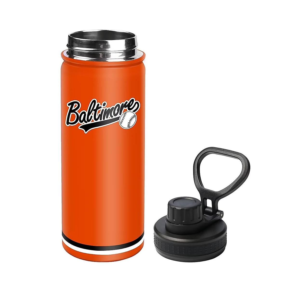 ANTKING Baltimore Tumbler Travel Mug Coffee Cup Custom Name Number for Men Women Youth Gifts