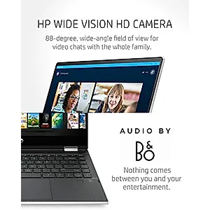 HP Pavilion x360 14 2-in-1 Laptop, 10th Generation Intel Core i5-10210U Processor, 8 GB Ram, 512 GB SSD Storage, 14” Full HD Touch Screen, Windows 10 Home, Backlit Keyboard (14-dh1021nr, 2020)