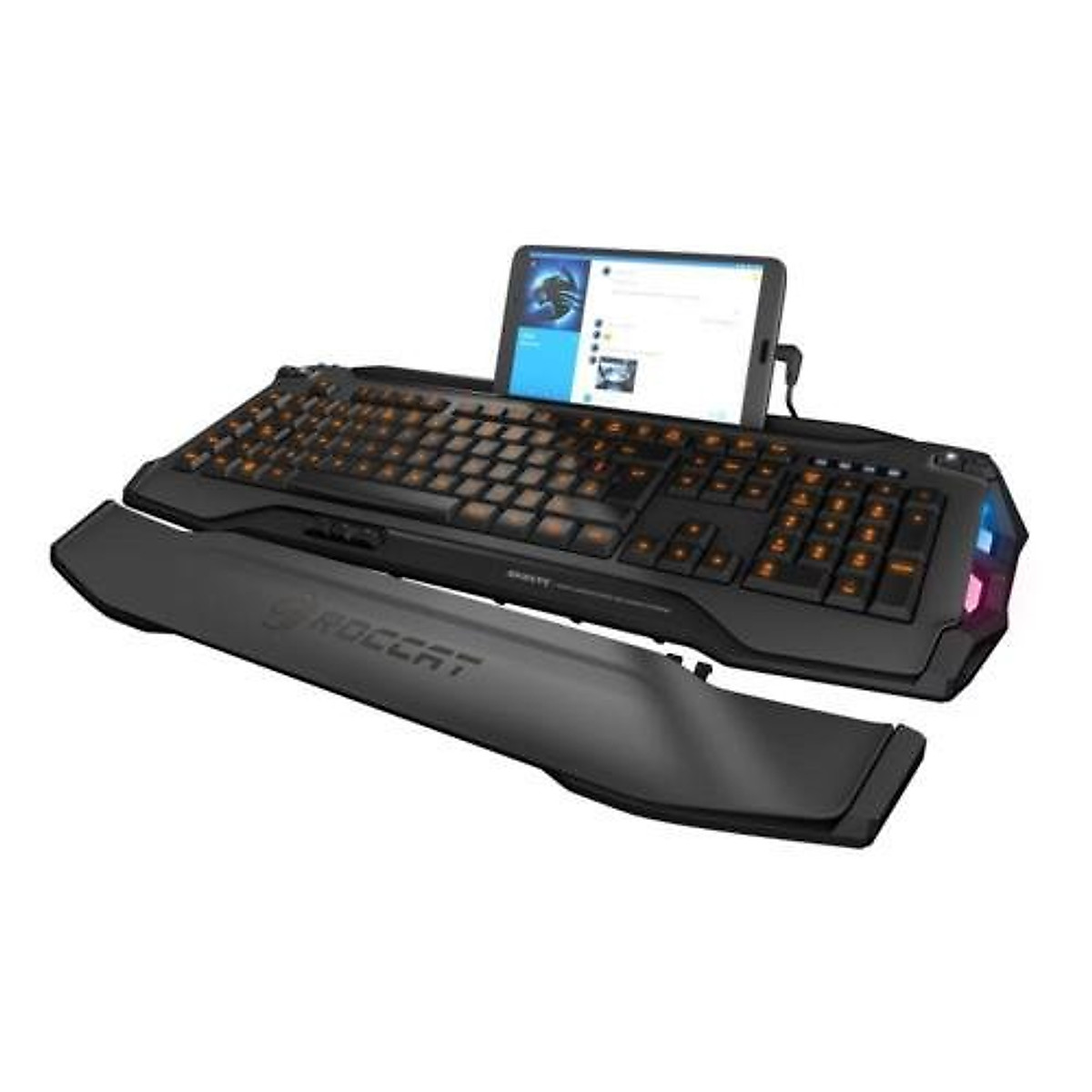 ROCCAT Skeltr - Smart Communication RGB Gaming Keyboard (ROC-12-231-GY)