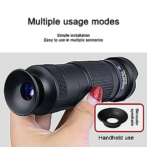 36x Cell Phone Zoom Lens Kit 4 in 1 with Phone Clip High-Definition Universal Kit for Most of The Cell Phone Good Color Reproduction for A Variety of Phone