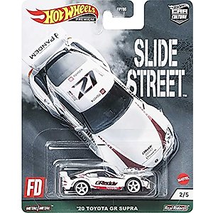 Hot Wheels Car Culture Circuit Legends Vehicles for 3 Kids Years Old & Up, Premium Collection of Car Culture 1:64 Scale Vehicles
