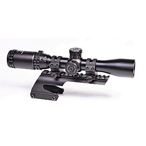 Hammers Slug Shotgun Scope Kit 2-7x32 with Rings and Saddle Mount for 12GA 20 Gauge 870 1100 11-87