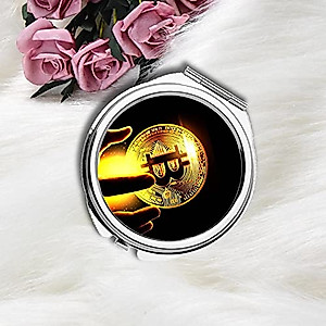 Make-up Mirror Gifun Made by Metal Have Bitcoin 1