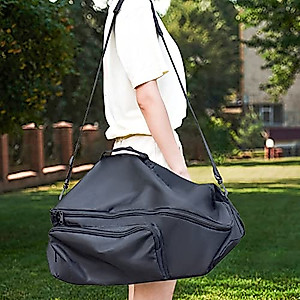 Portable Grill Carry Bag for Weber 1141001 Go-Anywhere Gas Grill - Outdoor Camp Grill Cover for Weber 121020 Go-Anywhere Charcoal Grill - Heavy Duty Waterproof 600D Oxford Fabric