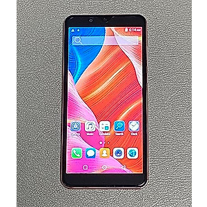 aderroo Smartphone，N93， Unlocked Cell Phone，5.72-inch Screen，a Front and a Rear Cameras，1GB RAM， 4GB ROM，Only Supports Dual SIM Card Frequency Band of 3GWCDMA：850/2100MHZ(Gold)