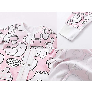 CHUBBYBUN BABY 2-Pack Cotton Footless Long Sleeve Romper Jumpsuit Sleep and Play (Boy, 18-24 Months)