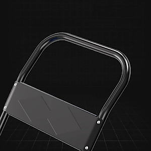 Platform Truck Portable Platform Truck Metal Handle Flat Handtruck with Wheels Folding Push Cart Load 330 Lb/ 660 Lb Moving Dolly Cart Reliable