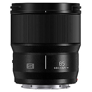 Panasonic Lumix DC-S5 Mirrorless Digital Camera with Lumix S 20-60mm f/3.5-5.6 and LUMIX S 85mm f/ 1.8 L-Mount Lens