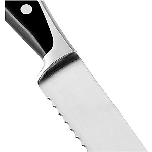 HENCKELS Forged Synergy Bread Knife, 8-inch, Black/Stainless Steel